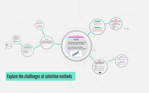 Explore the challenges of selection methods by G F on Prezi
