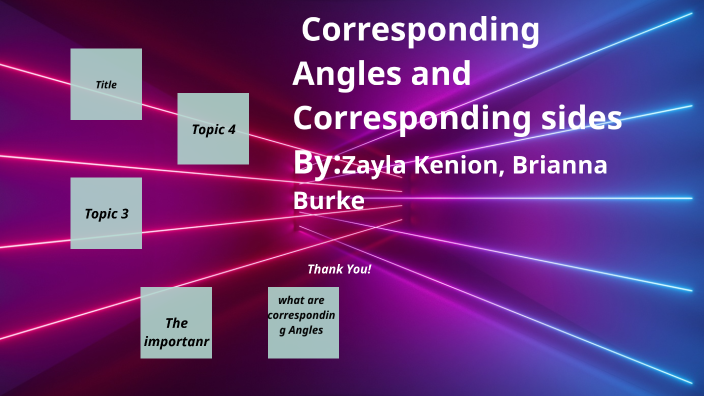 Angles/Triangle Corresponding Angles and Corresponding sides by Zayla ...
