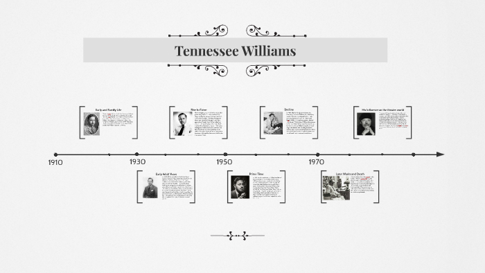 Tennesse Williams Bio by Jessica Smith on Prezi