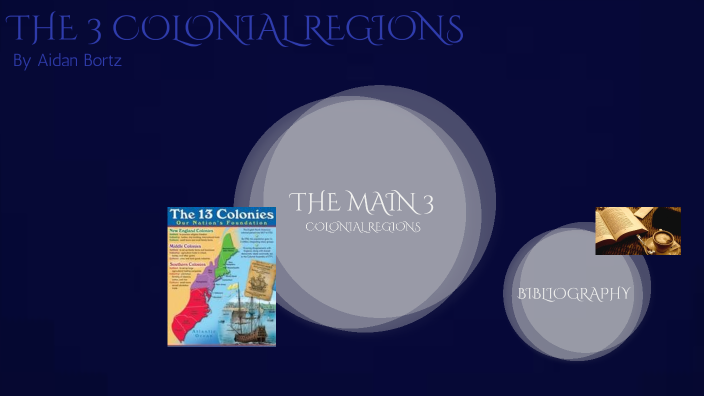 The 3 Colonial Regions by Aidan Bortz on Prezi