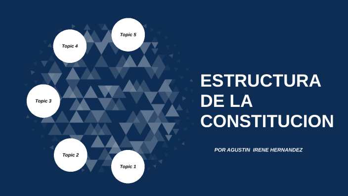 ESTRUCTURA DE LA CONSTITUCION by Agustin Irene Hernandez on Prezi