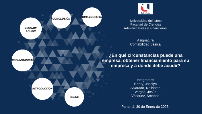 ¿en Qué Circunstancias Puede Una Empresa Obtener Financiamiento Para