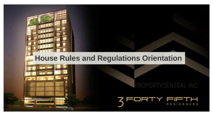 3 Forty Fifth Residences by on Prezi