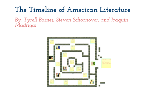 The Timeline of American Literature by Tyrell Barnes on Prezi