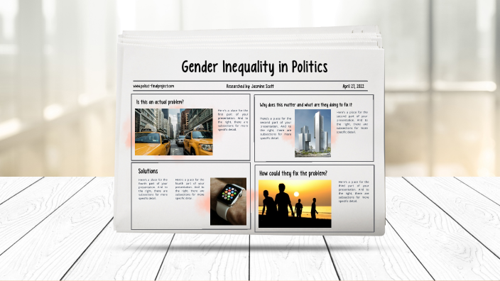 Gender Equality/ Gender Quotas by JASMINE SCOTT on Prezi