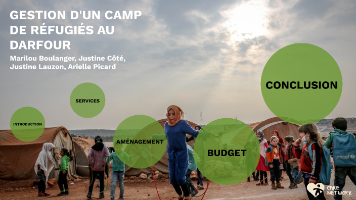 Camp de réfugiés au Darfour - Marilou Boulanger, Justine Côté, Justine ...