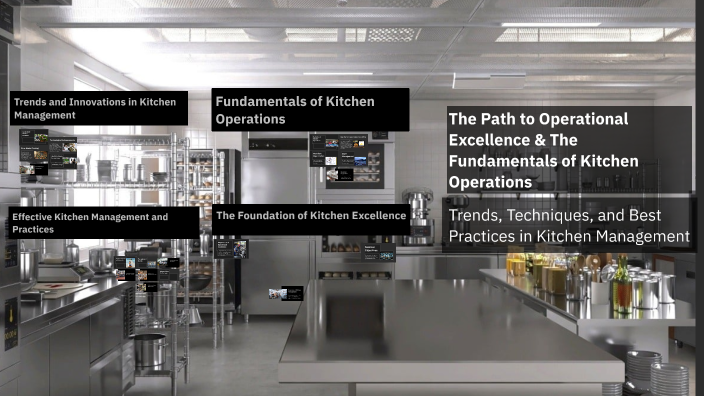 The Path to Operational Excellence & The Fundamentals of Kitchen ...