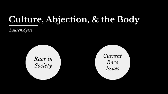 Culture, Abjection, and the Body by Lauren Ayers on Prezi