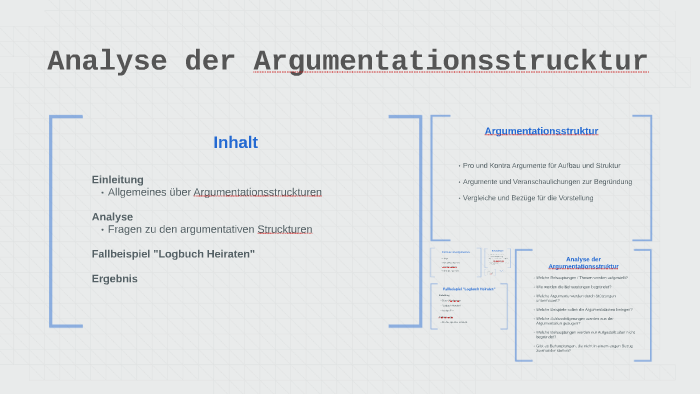 Analyse der Argumentationsstrucktur by Oguz Dede on Prezi
