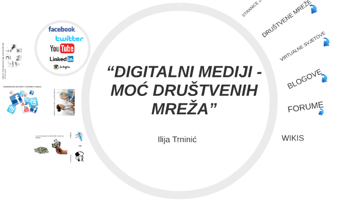 “DIGITALNI MEDIJI - MOĆ DRUŠTVENIH MREŽA” by Saša Ostojić on Prezi