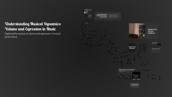 Understanding Musical Dynamics: Volume and Expression in Music by ...