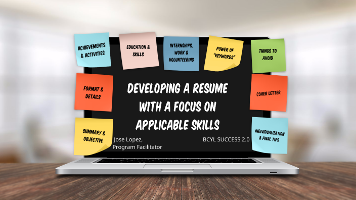 Creating A Resume by Jose Lopez on Prezi