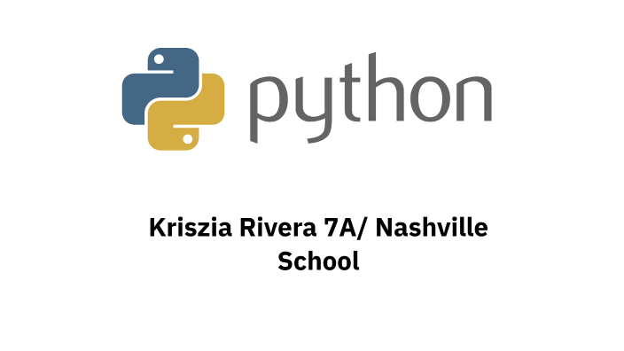 Kriszia Rivera 7A-LP PYTHON by Kriszia on Prezi