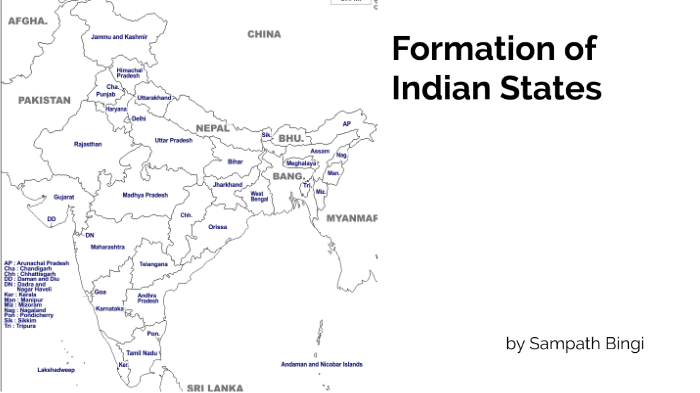 Formation of Indian States by sampath Bingi on Prezi