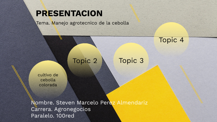 cultivo de cebolla by Stiven Perez on Prezi
