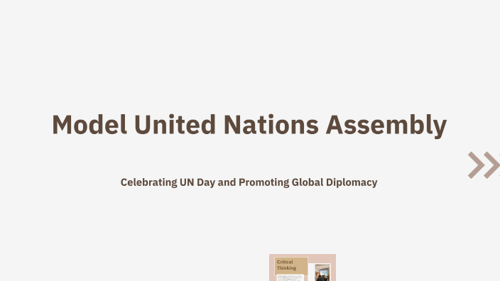 Model United Nations Assembly by swarali apte on Prezi