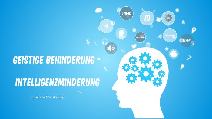 Geistige Behinderung - Intelligenzminderung by Christina Steinkellner ...