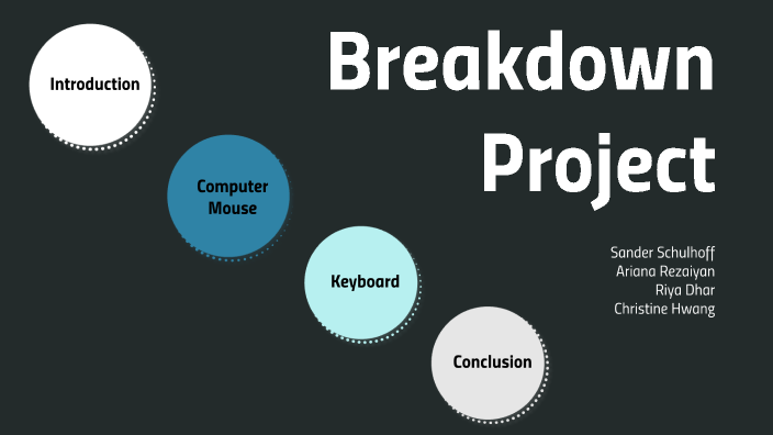BreakDown Project by Riya Dhar on Prezi