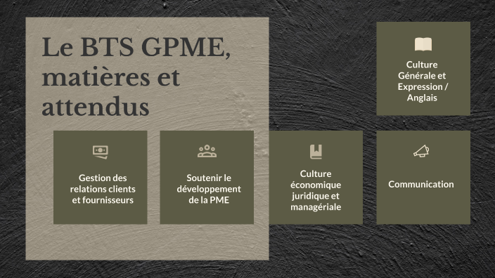 Qu'est ce que le BTS GPME by Raphaël Iorfida on Prezi