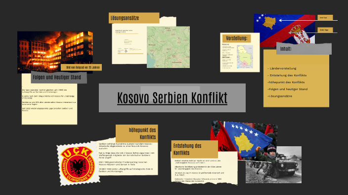 Kosovo serbien Konflikt by Goran Rako on Prezi