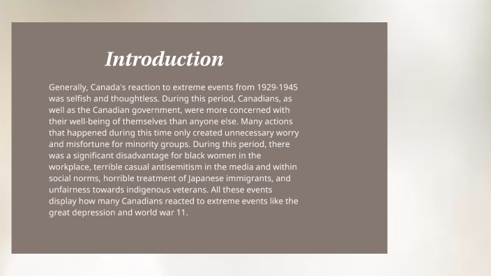 Photo Essay Racism during 1929-1945 by Eve Stein-Blumberg on Prezi