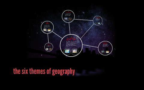 the six themes of geography. by john joseph on Prezi