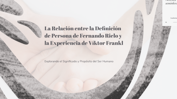La Relación entre la Definición de Persona de Fernando Rielo y la ...