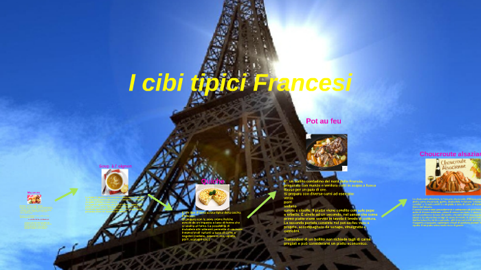 I cibi tipici Francesi by francesca francesca on Prezi