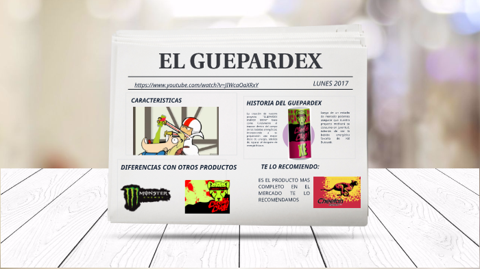 EL GUEPARDEX by piero barrera diaz on Prezi