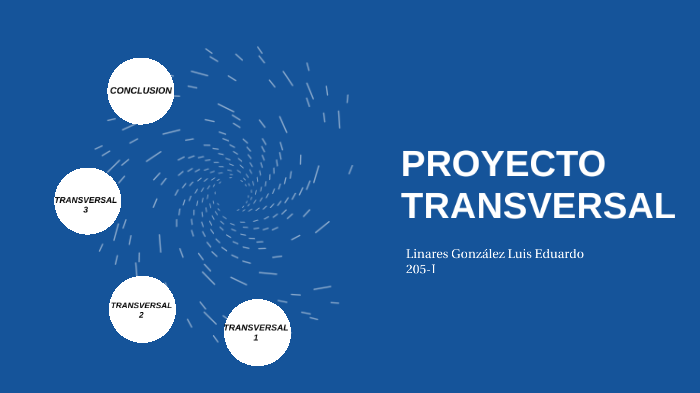 PROYECTO TRANSVERSAL by Eduardo Linares Gonzalez on Prezi