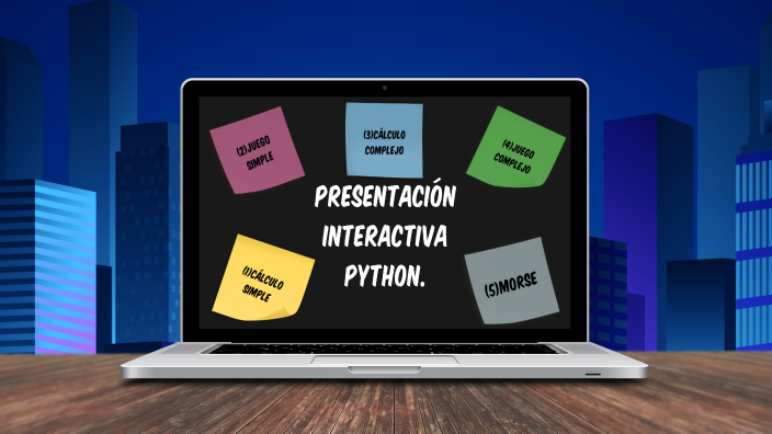 Presentación interactiva Python by Javier Garcia Ferrero on Prezi