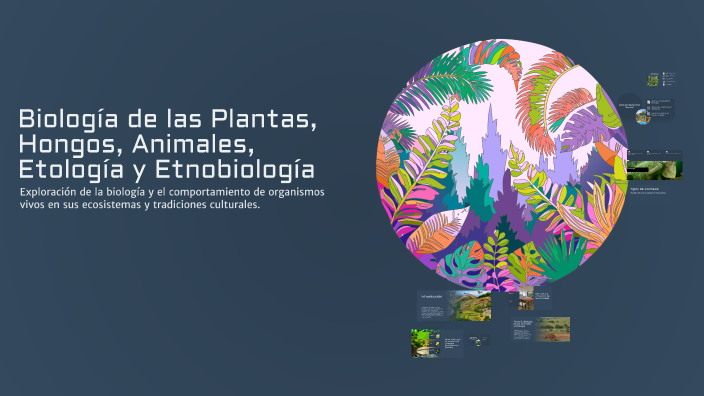 Biología de las Plantas, Hongos, Animales, Etología y Etnobiología by ...