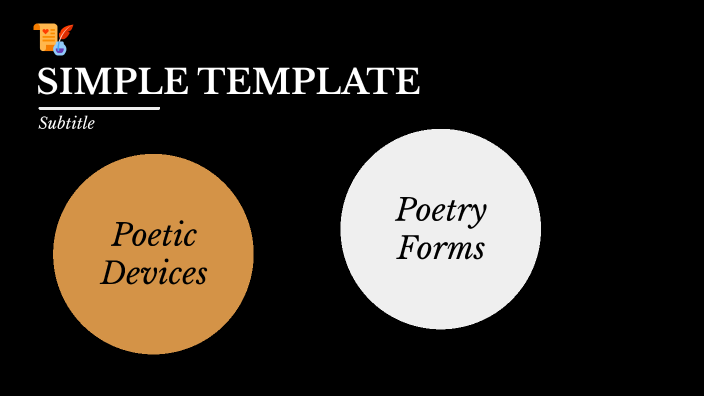 4.1 Poetry - Creative Definitions of Poetic Terms by Henry Carter on Prezi