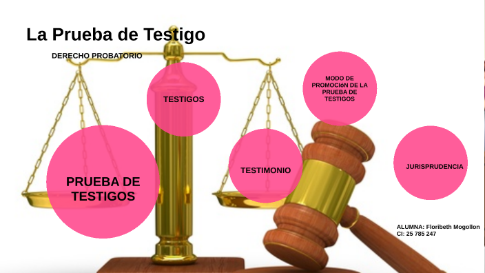 la prueba de testigos by flor mogollon on Prezi