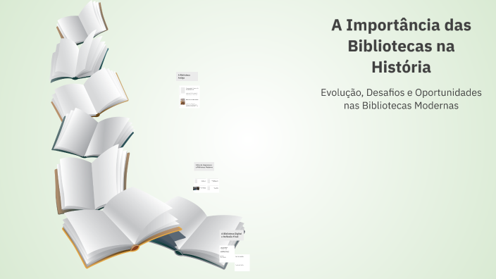 A Importância das Bibliotecas na História by PAULO DE SIQUEIRA on Prezi