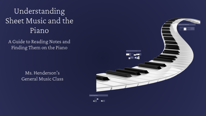 Understanding Sheet Music and the Piano by Shaumia Henderson on Prezi