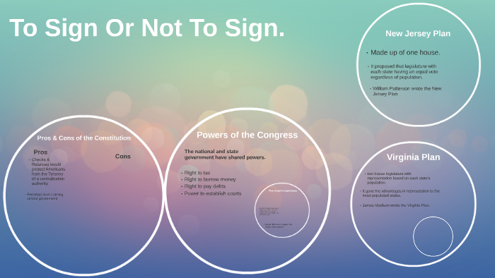 We The People To Sign Or Not To Sign by sharese nicole on Prezi