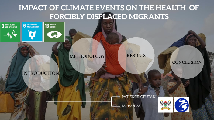 Climate change impacts on the health of forcibly displaced people by ...