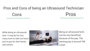 Pros and Cons of being an ultrasound technician by alysha beltran on ...