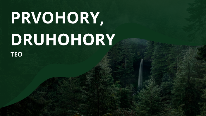 Prvohory, Druhohory by Tereza Gloserová on Prezi