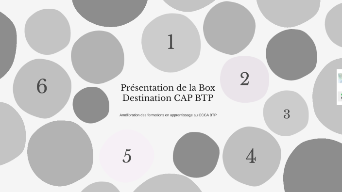 Présentation de la Box Destination CAP BTP by Christophe Larde on Prezi