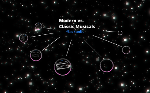 Modern vs. Classic Musicals by Alex Sandin on Prezi