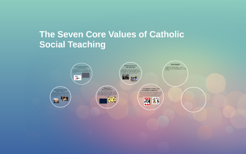 The Seven Core Values of Catholic Social Teaching by Kailie Rogan on Prezi