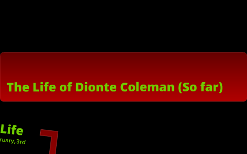 My Portofolio by Dionte Coleman on Prezi