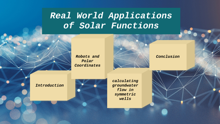 Real world application of Solar Functions by JOSHUA COELLOPERALTA