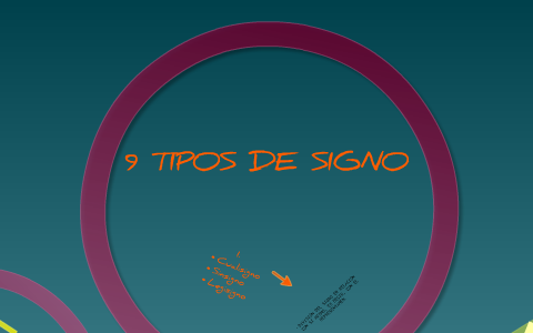 9 TIPOS DE SIGNO by maria paula lozano on Prezi