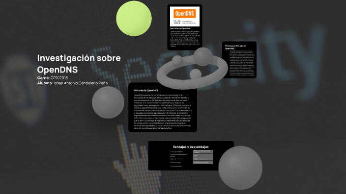 Investigación sobre OpenDNS by Israel Candelario on Prezi