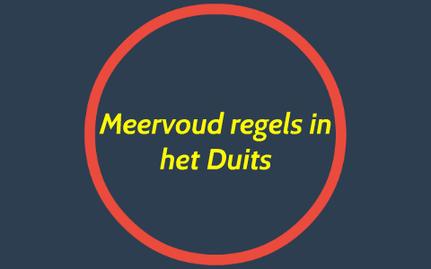 Meervoud regels in het Duits by Laurens de Bie on Prezi