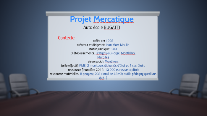 projet mercatique by william jeudy