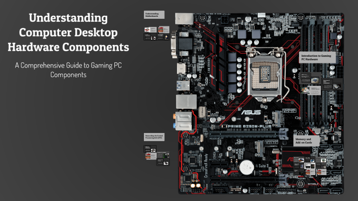 Understanding Computer Desktop Hardware Components by Novo Ecijanos on ...